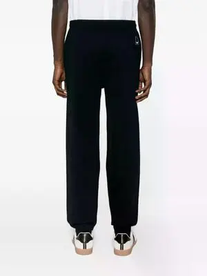 Emporio Armani Drawstring Straight-leg Trousers