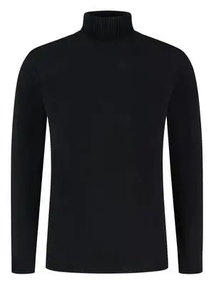 DORIANI Turtleneck Sweater - Black