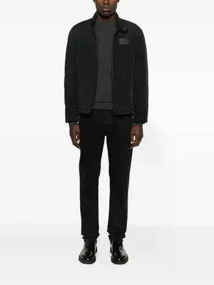 Emporio Armani Textured Crew-neck Sweater