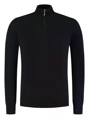 DORIANI Half-zip Sweater