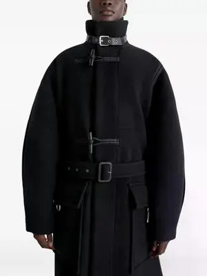 LEMAIRE Belted Toggle-fastening Coat