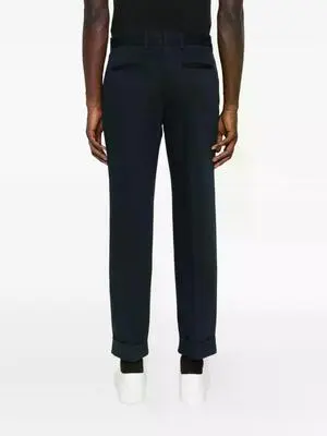 Incotex Pleated Cuffed-hem Trousers