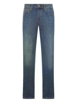 Incotex Straight Leg Jeans For Men