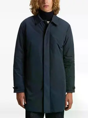 Woolrich Button-fastening Peached Coat - Blue