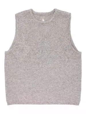 ADER ERROR Cable-knit Sleeveless Sweater