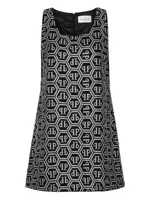 Philipp Plein Scoop Neck Cocktail Dresses