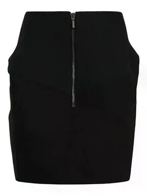 Maticevski Asymmetric Zip-up Mini Skirt