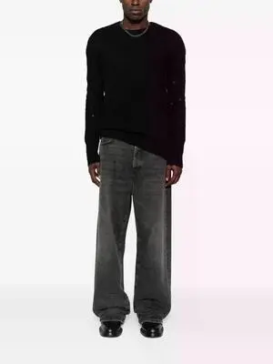 THOM KROM Alpaca Wool-blend Cable Knit Sweater