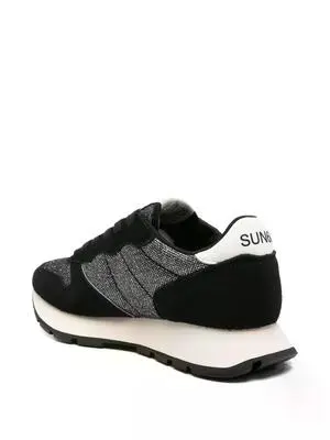SUN 68 Ally Glitter Sneakers - Black
