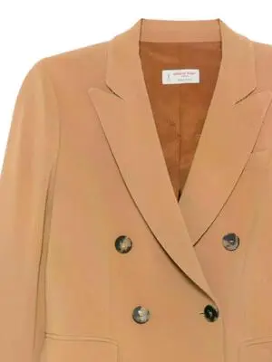 Alberto Biani Double-breasted Blazer - Brown