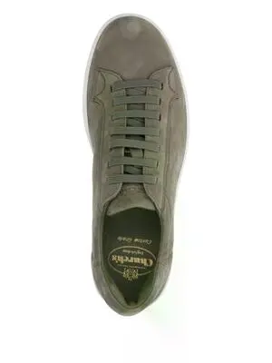Church's Low-top Suede Sneakers - Green