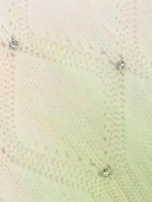 KANGRA Diamond-pattern Embellished Scarf