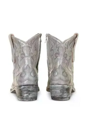 MEXICANA 40mm Metallic Leather Cowboy Boots