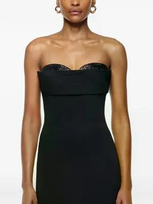 Roland Mouret Embellished Strapless Dress