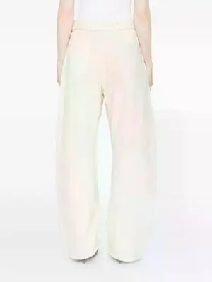LEMAIRE Belted Panelled Jeans - Neutrals