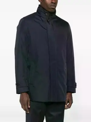 MOORER Buttoned High-neck Jacket