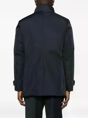 MOORER Buttoned High-neck Jacket