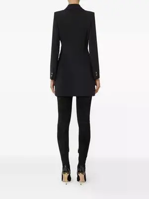 Elisabetta Franchi Chain-embellished Double-breasted Dress