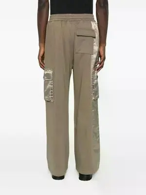 FENG CHEN WANG Satin-panel Cargo Trousers