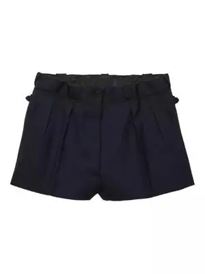 Prada Chevron Wool Shorts