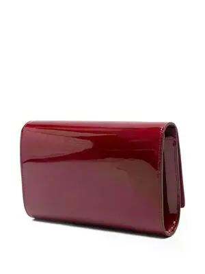 GIUSEPPE ZANOTTI Patent Leather Clutch - Red
