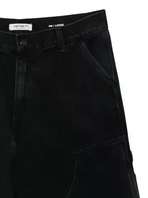 Carhartt Work In Progress Knee-panel Cargo Pants - Black