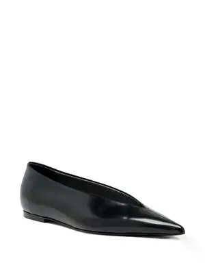 Proenza Schouler Slash Ballerina Flats - Black