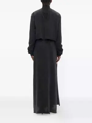 ANN DEMEULEMEESTER Drawstring Maxi Dress
