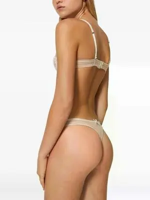 TWINSET Lace Tulle Thong
