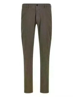 Incotex Micro-check Tapered Trousers