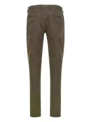 Incotex Micro-check Tapered Trousers