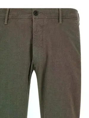 Incotex Micro-check Tapered Trousers