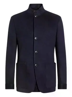 Zegna Oasi Cashmere Il Conte Jacket - Blue