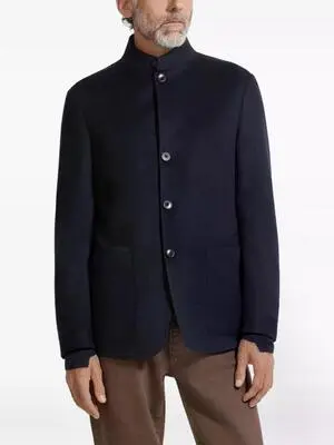 Zegna Oasi Cashmere Il Conte Jacket - Blue