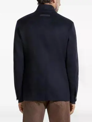 Zegna Oasi Cashmere Il Conte Jacket - Blue
