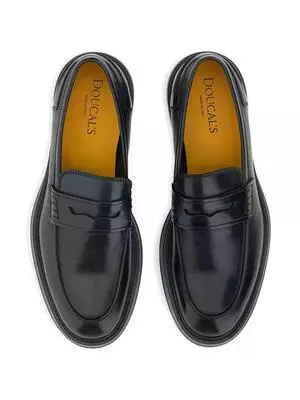 DOUCAL'S Leather Penny Loafers