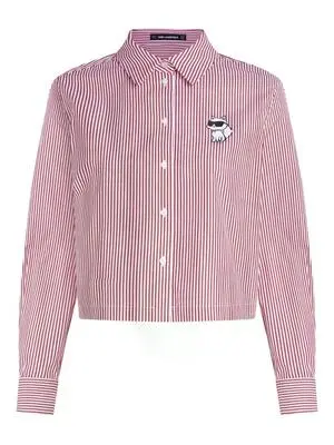 Karl Lagerfeld Striped Shirts For Women
