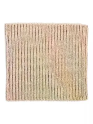 Eric Bompard Ribbed Cashmere Snood - Brown