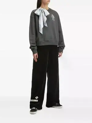 MUSIUM DIV. Scarf-detail Sweatshirt