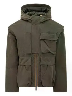 K-WAY Pocketed Hooded Jacket