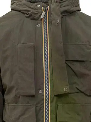 K-WAY Pocketed Hooded Jacket