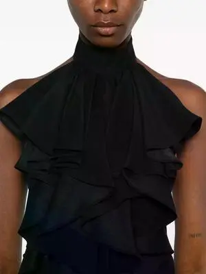 Viktor & Rolf Jabot-collar Gown