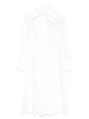 Viktor & Rolf Layered-collar Shirt Dress - White