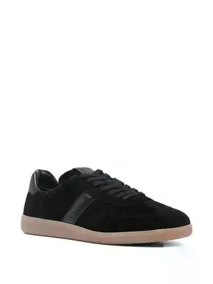 TOM FORD Panelled Suede Sneakers - Black