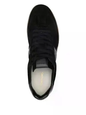 TOM FORD Panelled Suede Sneakers - Black