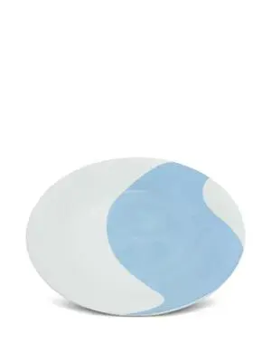 MISETTE Colour-block Wave Dinner Plates - Blue
