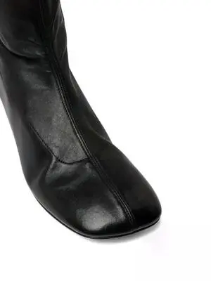 Marsèll Leather Kitten-heel Boots