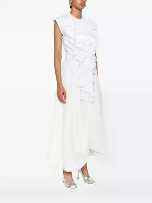 Viktor & Rolf Jabot Ruffle Top