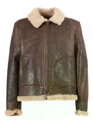 STEWART Shearling Leather Jacket