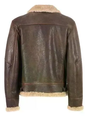 STEWART Shearling Leather Jacket